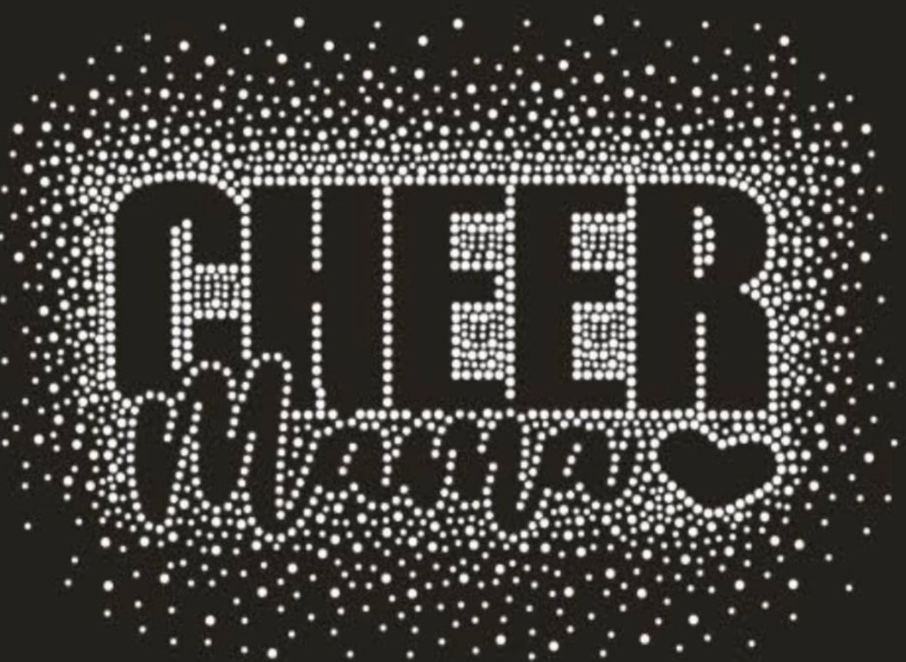 HEART AB RHINESTONE BURST TRANSFER - CHEER MAMA (iridescent) – Glitzy ...