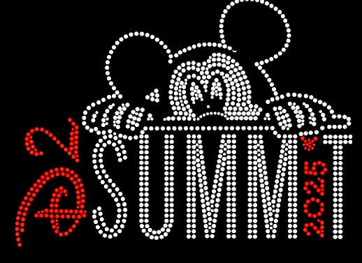 D2 SUMMIT 2025 MICKEY - RHINESTONE TRANSFERS . – Glitzy Bling Transfers