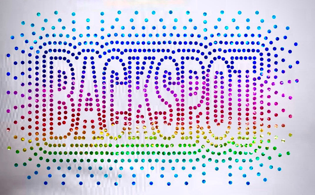 BACKSPOT SPANGLE HOLOGRAPHIC VINYL TRANSFER SPANGLE HOLOGRAPHIC ...