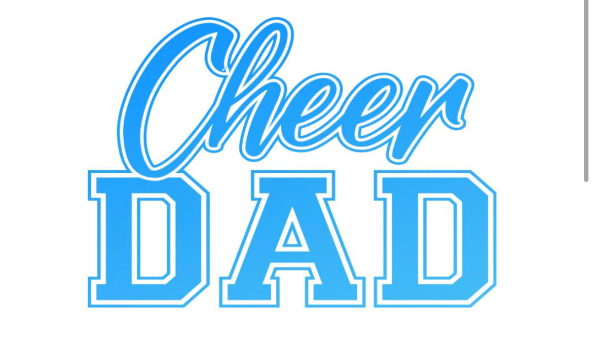 CHEER DAD - HEAT TRANSFER – Custom Iron-On Vinyl for Cheerleading Dads ...